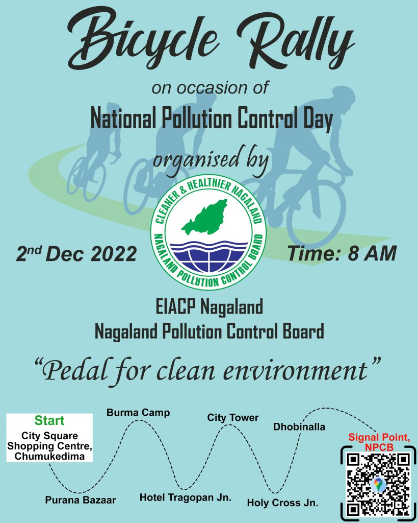 Bicycle Rally- Flyer – 2 Dec 2022 – Nagaland Pollution Control Board
