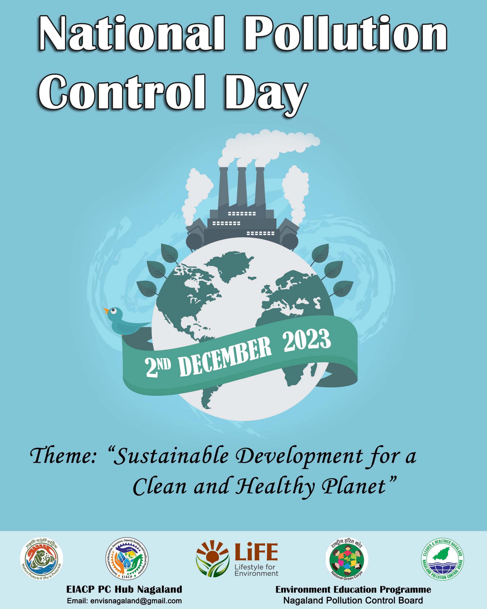 National Pollution Control Day – 2 December 2023 – Poster – Nagaland ...