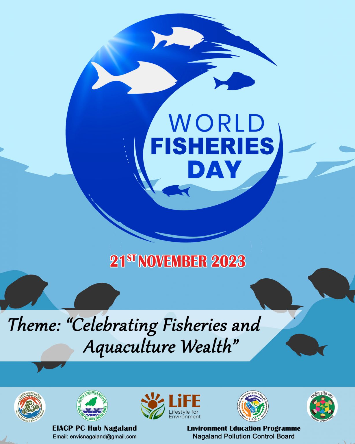 World Fisheries Day – 21 November 2023 – Poster – Nagaland Pollution ...