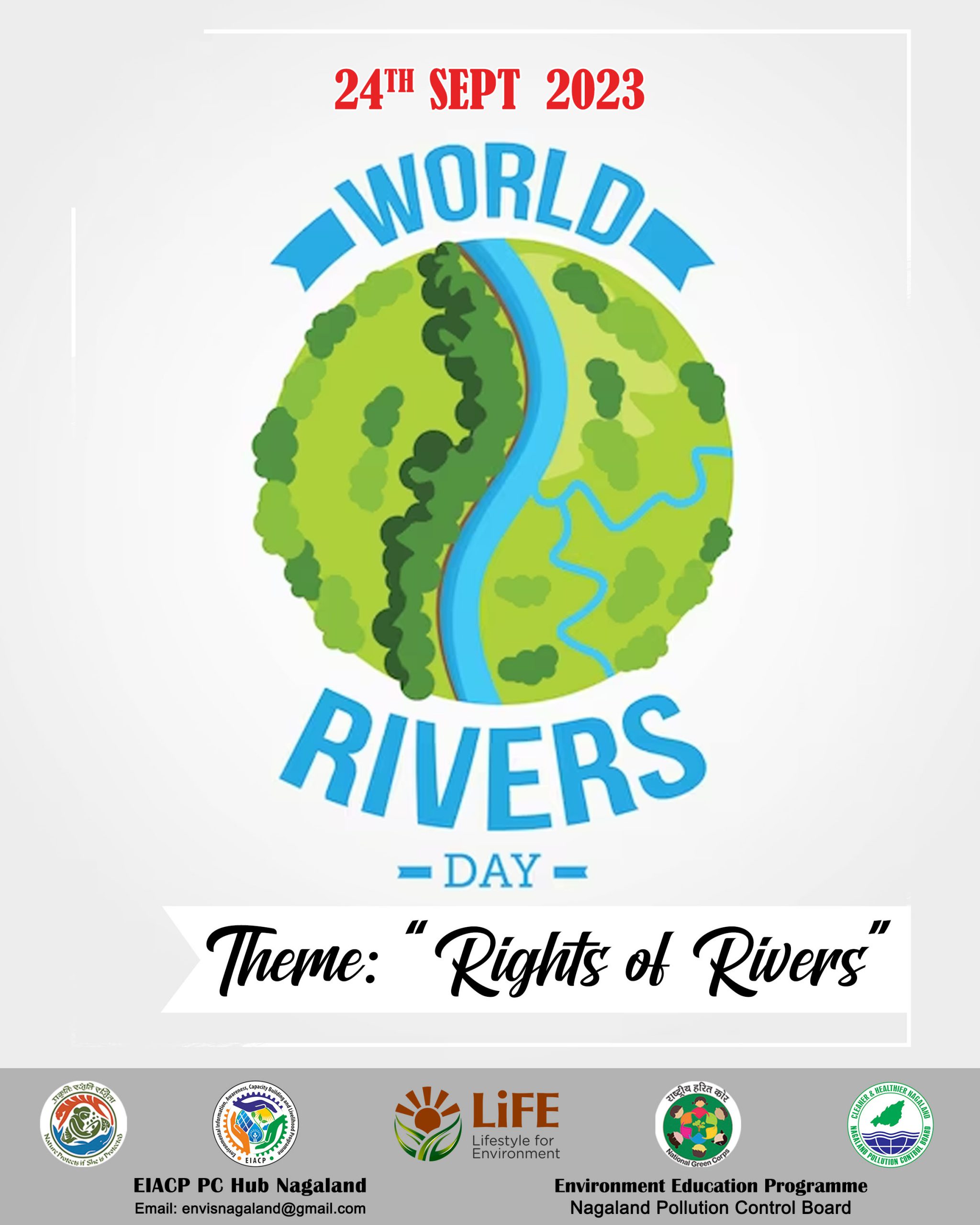 World Rivers Day – 24 Sept 2023 – Poster – Nagaland Pollution Control Board