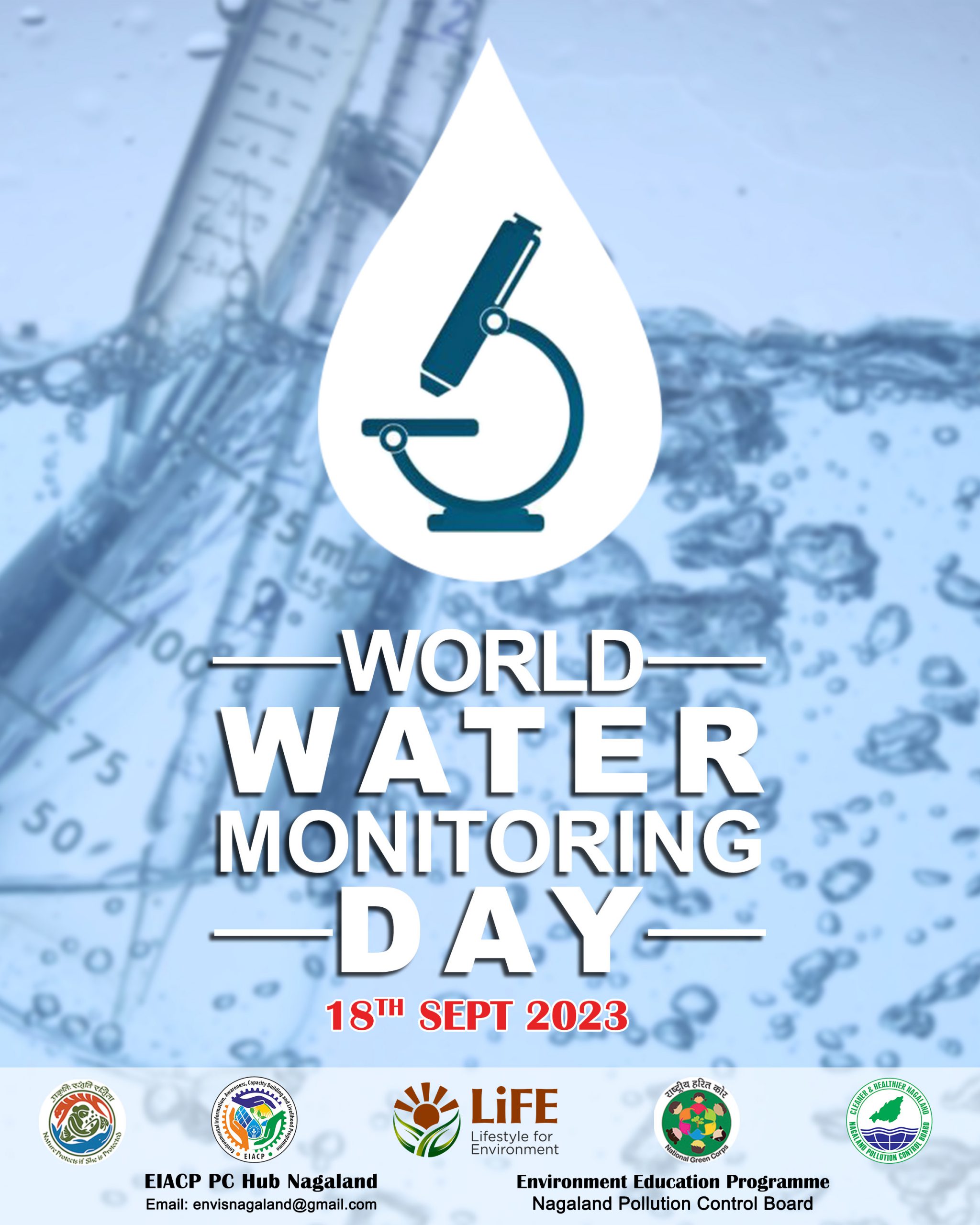 World Water Monitoring Day – 18 September 2023 – Poster – Nagaland ...